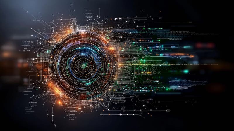 Exploring the Latest Abstract Technology Backgrounds Featuring Circular ...