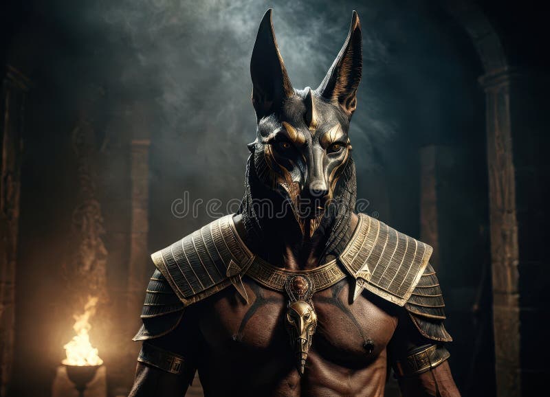 Exploring the Legend of Evil Anubis in Ancient Egyptian Mythology Stock ...