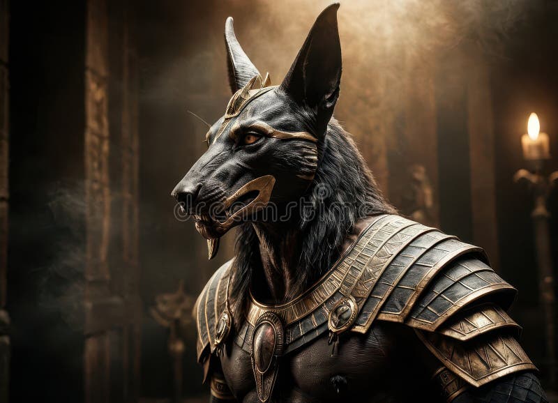 Exploring the Legend of Evil Anubis in Ancient Egyptian Mythology Stock ...