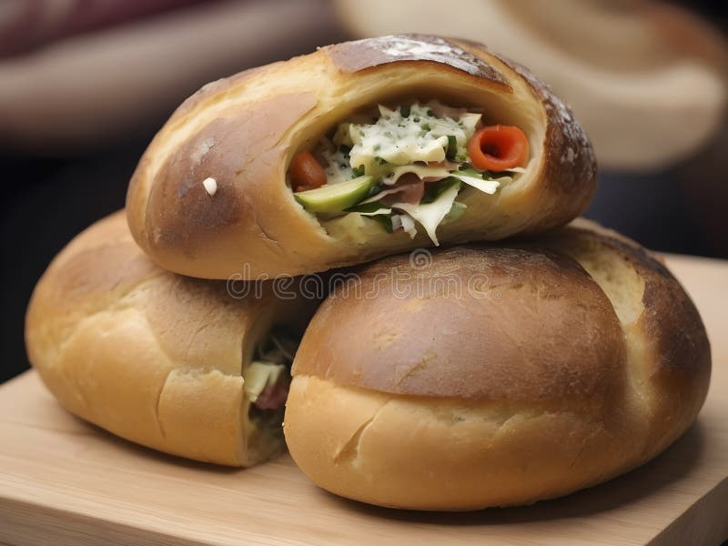 Exploring a Local Delight of Bread Rolls with Cured Meats and Cheese ...