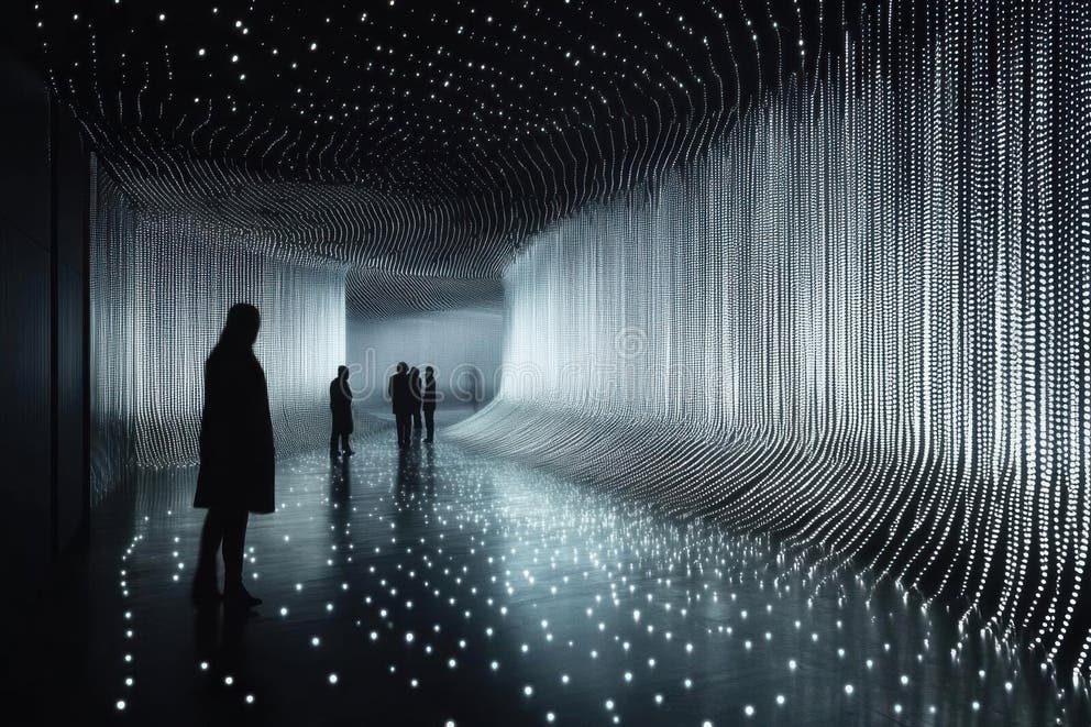Exploring Luminous Installation Art, a Mesmerizing Light Show in Dark ...