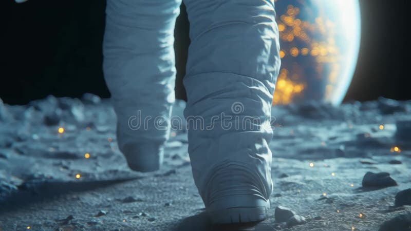 Exploring the Lunar Surface with Steps on the Moon during a Historic ...