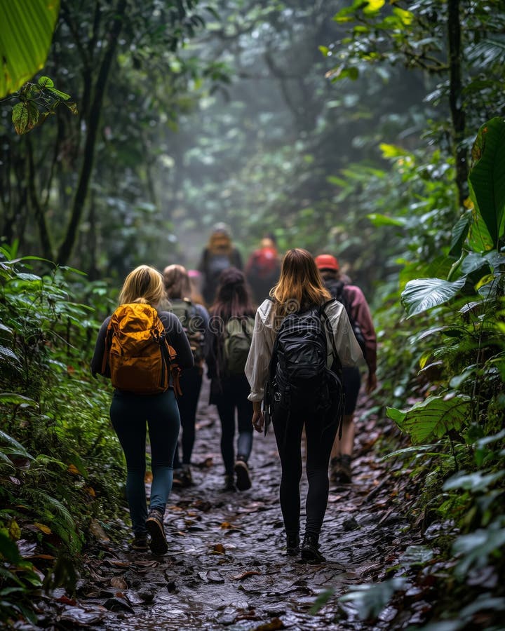 Exploring the Lush Trails of a Vibrant Rainforest on a Guided Nature ...