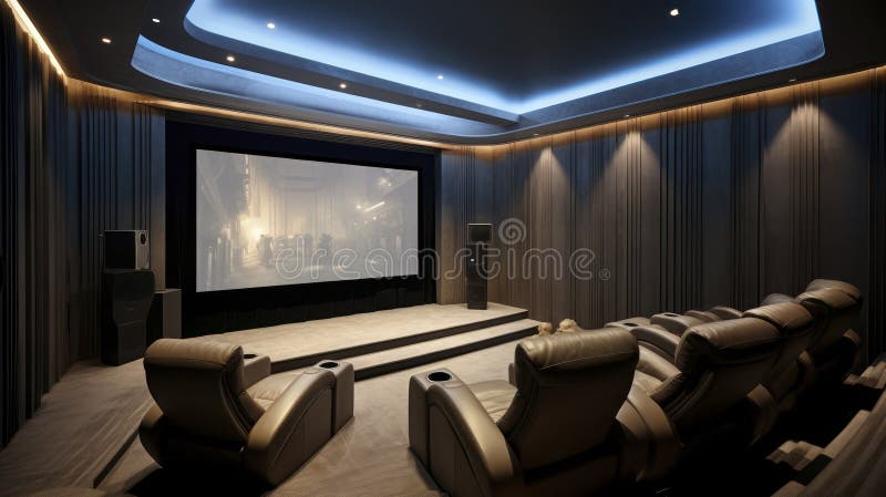 Exploring the Luxurious Comfort of a State-of-the-Art Home Cinema Room ...