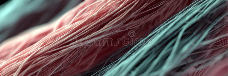 Exploring Macro 3D Render of Muscle Fibers with a Blurred Side Effect ...