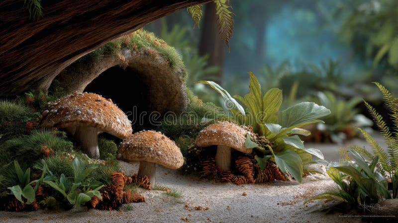 Exploring the Magic of a Forest S Hidden Ecosystem with Vibrant ...