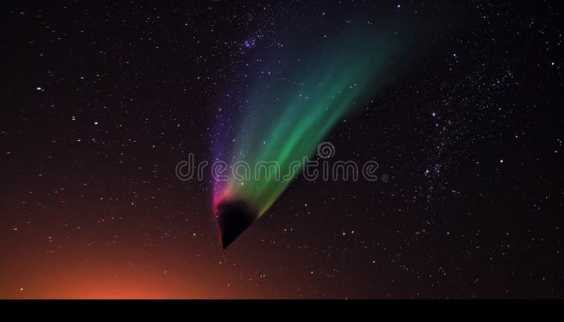 Exploring the Majestic Galaxy, a Vibrant Star Field Illuminates Nature ...