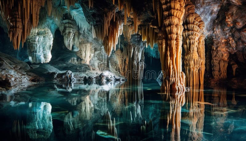 Exploring the Majestic Underground Grotto a Tranquil Adventure in ...