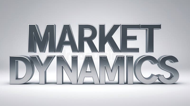 Exploring Market Dynamics through Stylized Typography on a Neutral ...