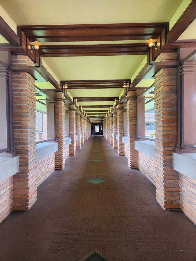 Exploring the Martin House stock image. Image of hall - 324527699