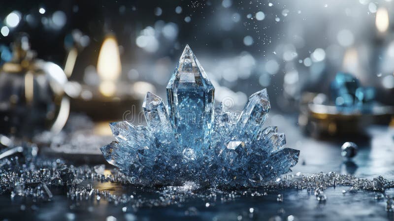 Exploring Material Science Crystals Strength and Beauty Laboratory ...