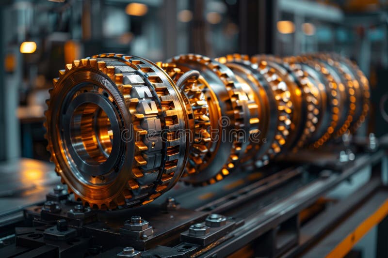 Exploring Mechanical Engineering Bearings, Gears, and Transmission Box ...