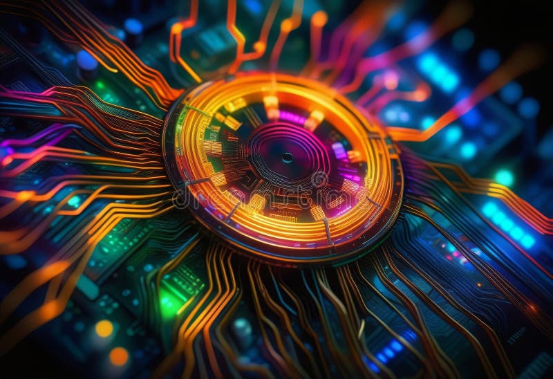 Exploring the Mesmerizing Macro World of a Futuristic Computer Network ...