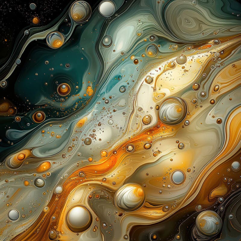 Exploring the Mesmerizing Patterns and Bubbles in a Liquid ...