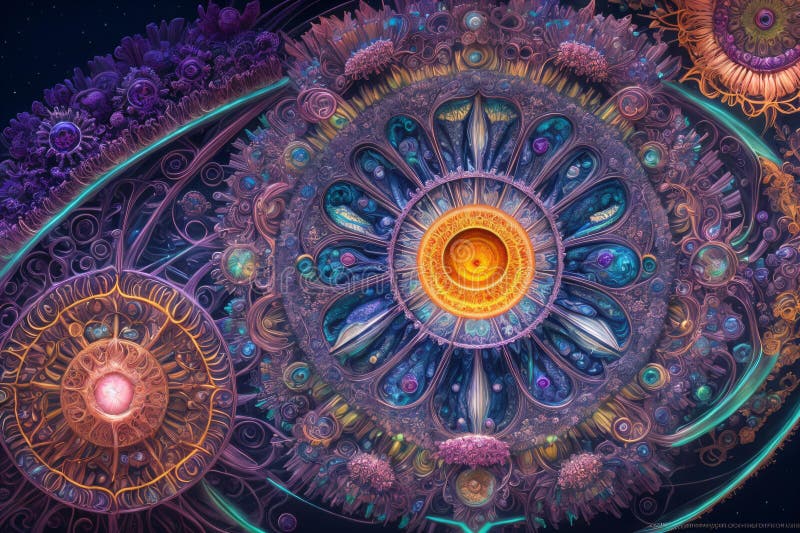 Exploring the Microcosmos a Concept Art of Microbiology Science ...