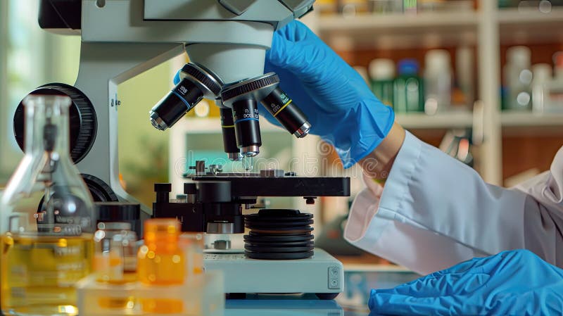 Exploring the Microscopic Universe Stock Image - Image of discovery ...