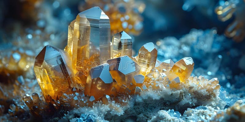Exploring the Microscopic World: Close-Up of Minerals and Crystals ...