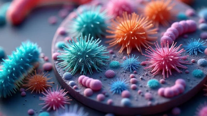 Exploring the Microscopic World a Colorful Visualization of ...