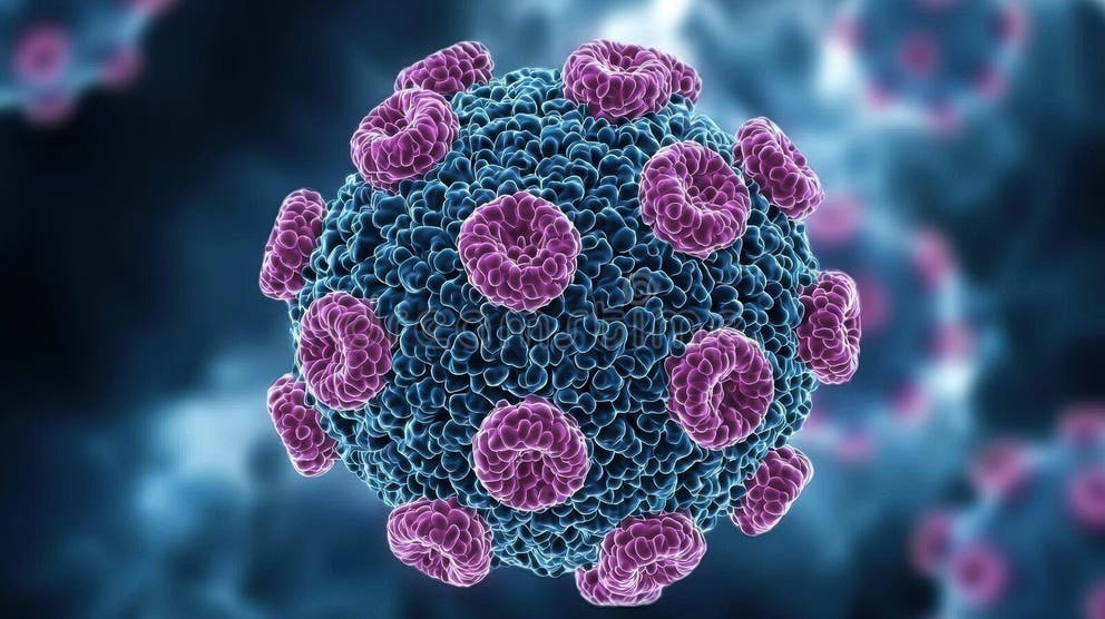 Exploring the Microscopic Worlds of Pathogens Featuring a Colorful Blue ...