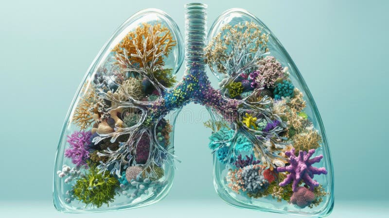 Exploring the Microscopic Worlds: a Vibrant Representation of Corals in ...