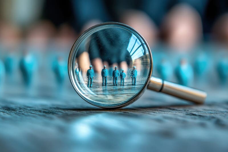 Exploring a Miniature World through a Magnifying Glass Reflecting Tiny ...