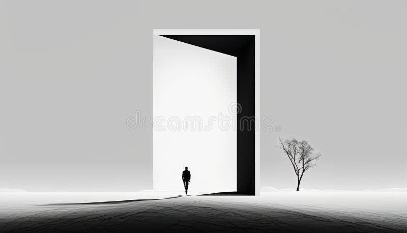 Exploring Minimalism in Design and Art the Beauty of Simplicity Stock ...