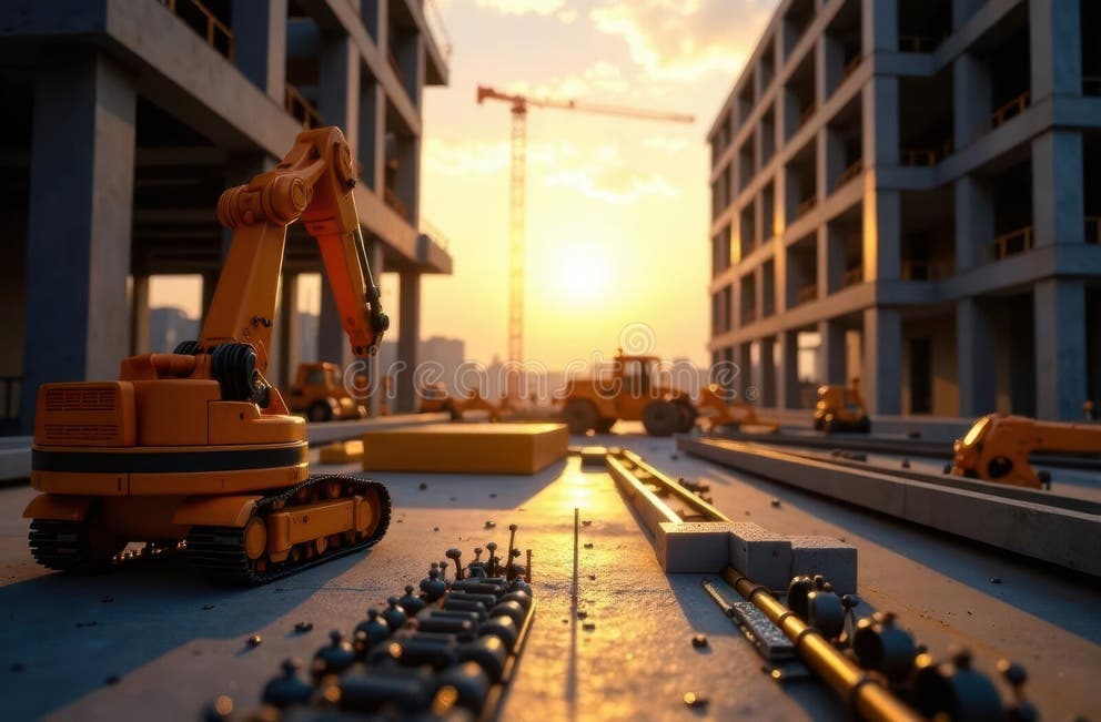 Exploring Modern Construction Technology with Advanced Machinery at ...