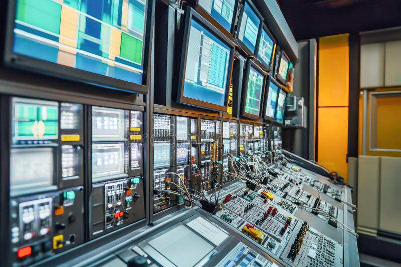 Exploring a Modern Industrial Control Cabinet with Advanced LED ...