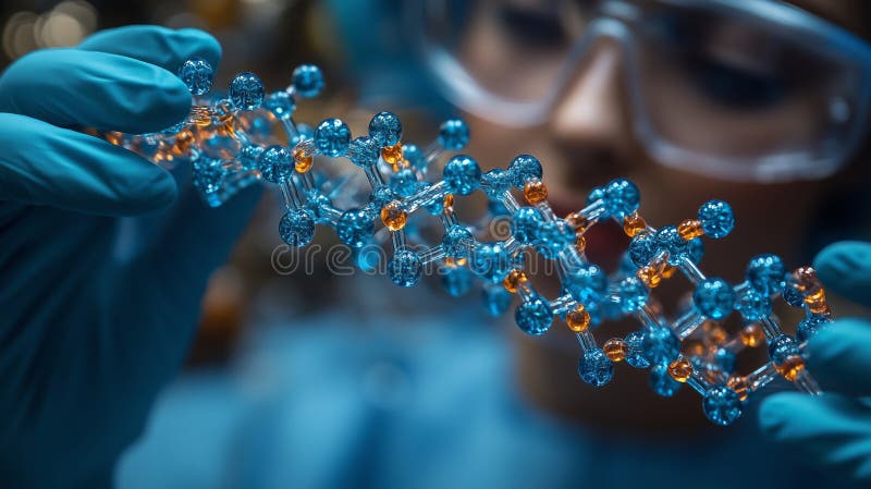 Exploring the Molecular Structure of DNA in a Scientific Setting Stock ... Exploring the Molecular Structure of DNA in a Scientific Setting Stock ...