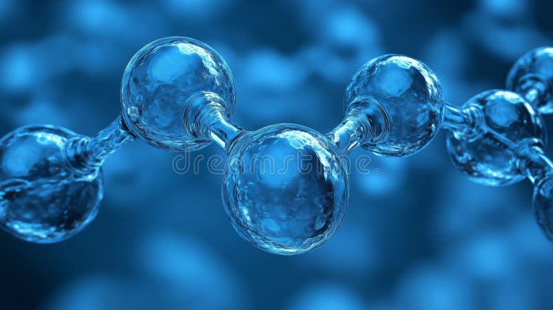 Exploring the Molecular Structure and Properties of Water H2O Stock ...