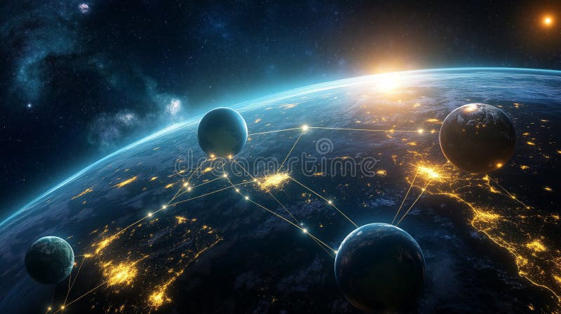 Multiple Earths Space Stock Photos - Free & Royalty-Free Stock Photos ...