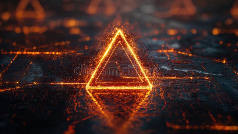 Exploring the Mysteries of Quantum Physics through Glowing Triangle ...