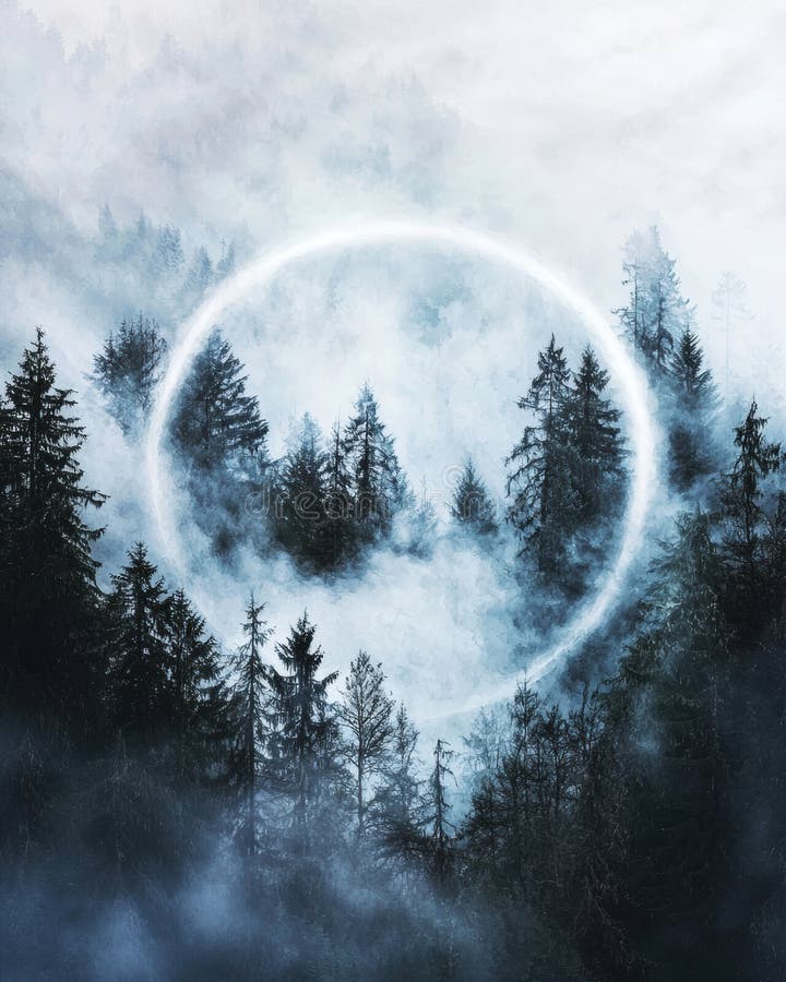 Exploring a Mystical Forest Enriched by a Stunning Circular Formation ...