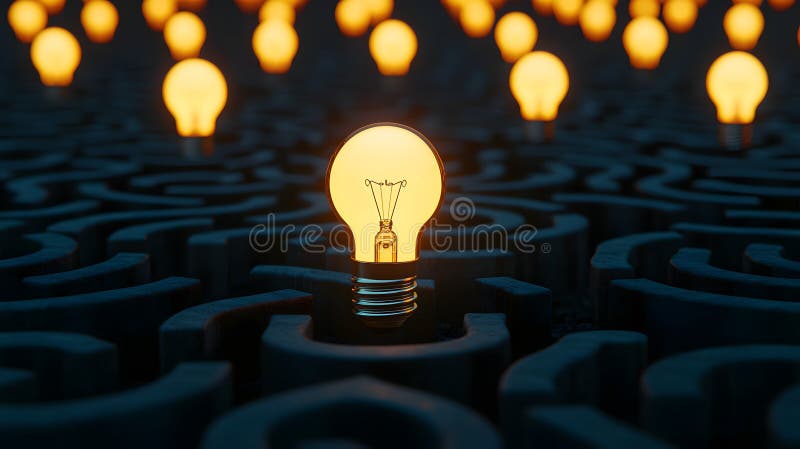 Exploring the Mystical Maze of Lightbulbs: a Journey through Bright ...