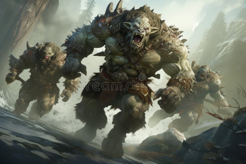 Exploring the Mythical World of Mountain Trolls Creatures of Folklore ...