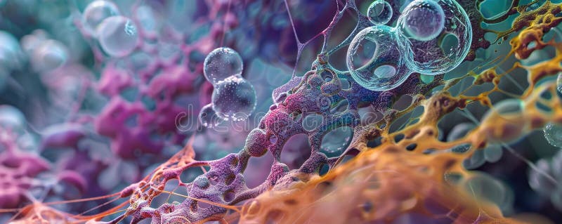 Exploring Nano-Cells. stock photo. Image of translucent - 324328364