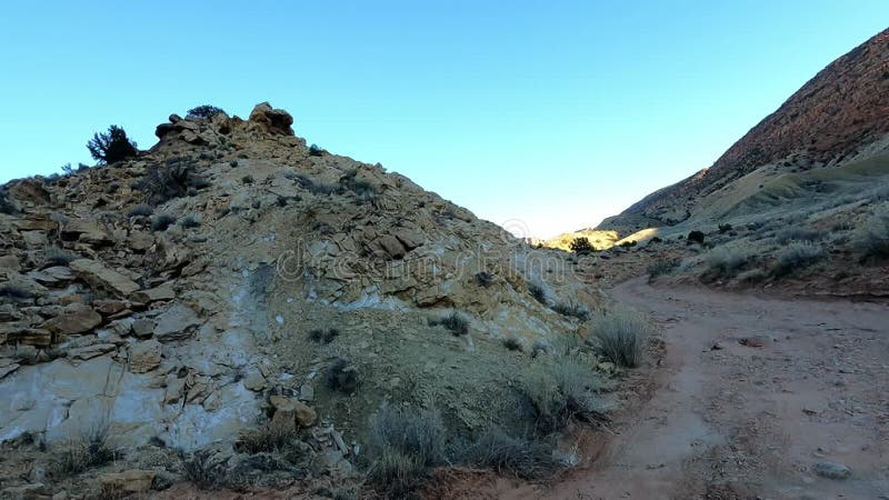 Exploring the Natural Beauty of Cache Valley, Moab at Sunset Stock ...
