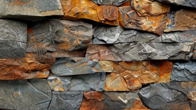 Exploring Natural Brown Stone Textures in Vibrant Layered Formations ...