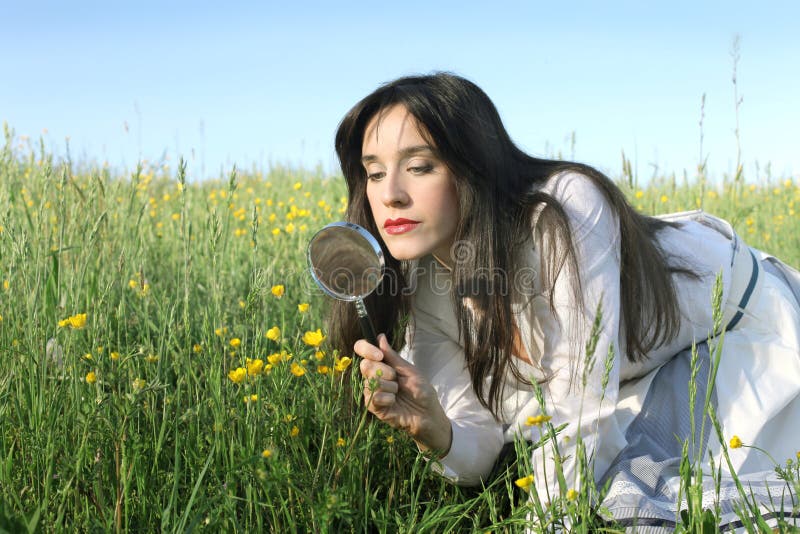 Exploring nature stock photo. Image of meadow, concept - 19181232