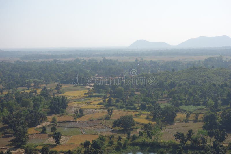 Exploring the Nature, Beautiful Ariel View of a Landscape Captured from ...