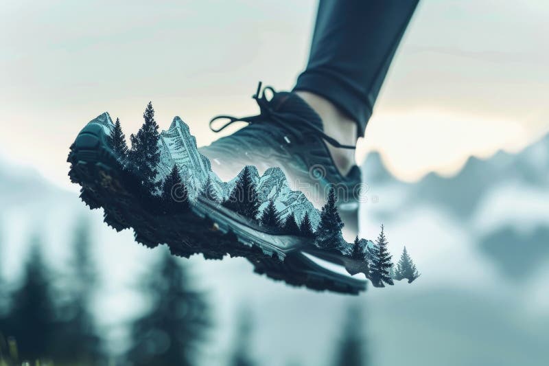 Exploring Nature through Running: Dynamic Sneaker Design with Mountain ...
