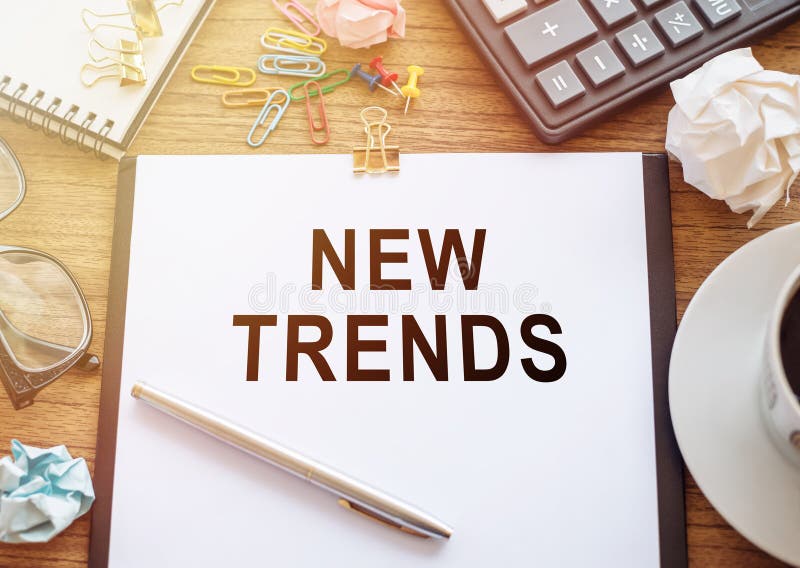 Exploring New Trends Showcased on an Open Notebook Amidst Creative ...