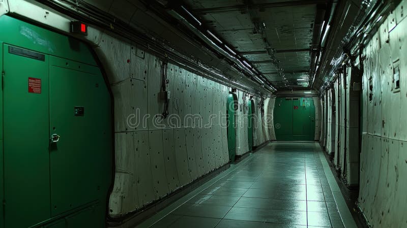 Exploring the Nuclear Bunker: a Journey into Cold War History Stock ...