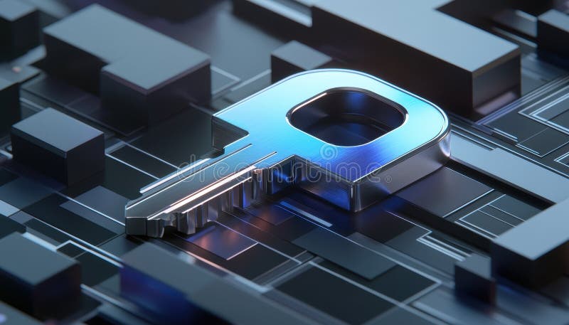 Exploring Passwordless Login Via Digital Keys and Locks with AI Stock ...