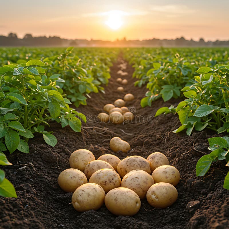 Exploring Potato Imagery Harvest, Lifecycle, and Culinary Cuts in ...