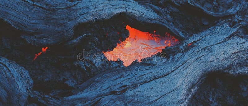 Exploring the Powerful Blend of Tree Bark Texture and Flowing Lava in ...