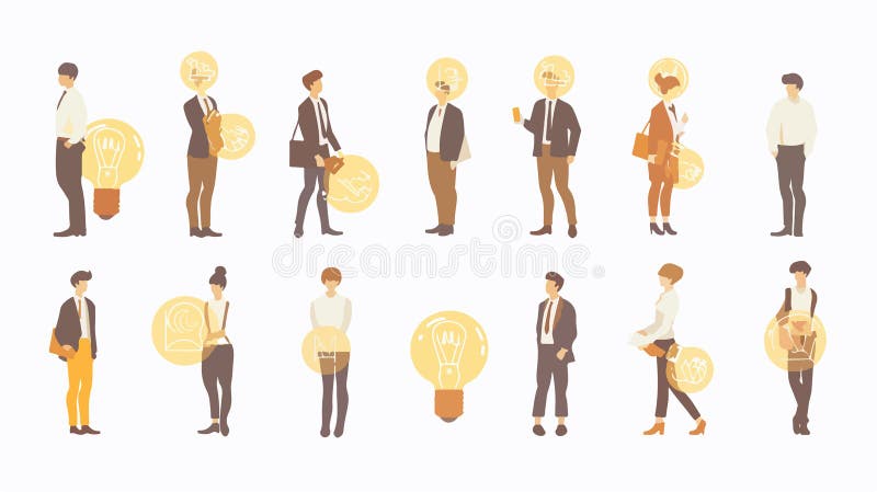 Exploring the Process of Creative Ideation with Engaging Visuals Stock ...