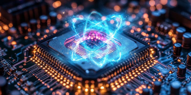 Exploring Quantum Computing With Qubits And Algorithms On Advanced Chips Generative Ai Stock