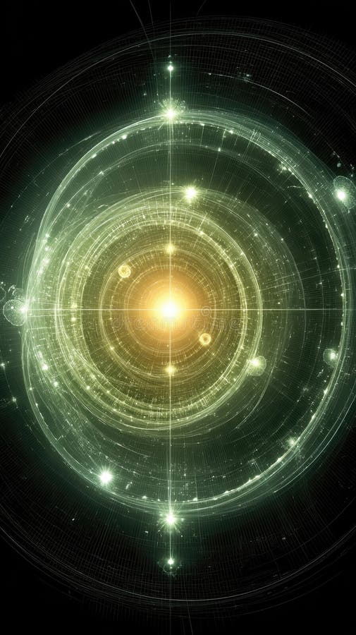 Exploring Quantum World Visualization Particles Molecular Structures Stock Photos - Free ...