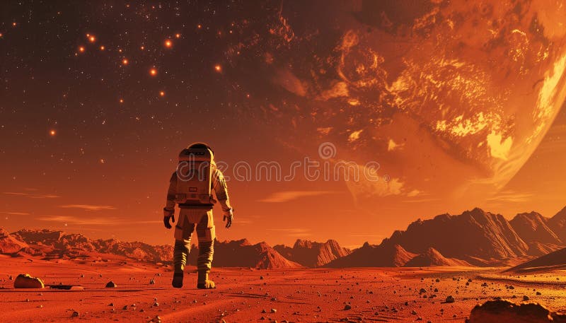 Exploring the Red Planet: a Journey through Mars with Stars and Earth ...